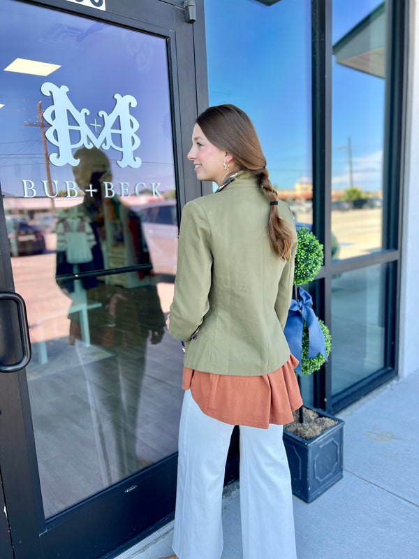 Military Blazer - Bub and Beck by Madison Taylor